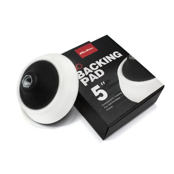 Maxshine Backing Plate Velcro White/Soft (Rotary) (5 inch / 125mm ...